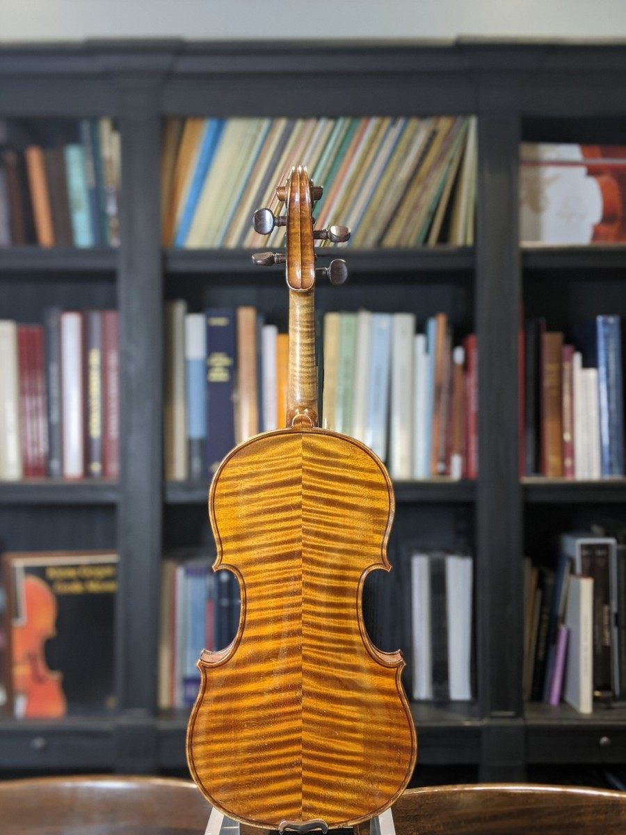 Ch. J.B. Collin-Mezin, Paris 1900 Violin Back | Potter Violins