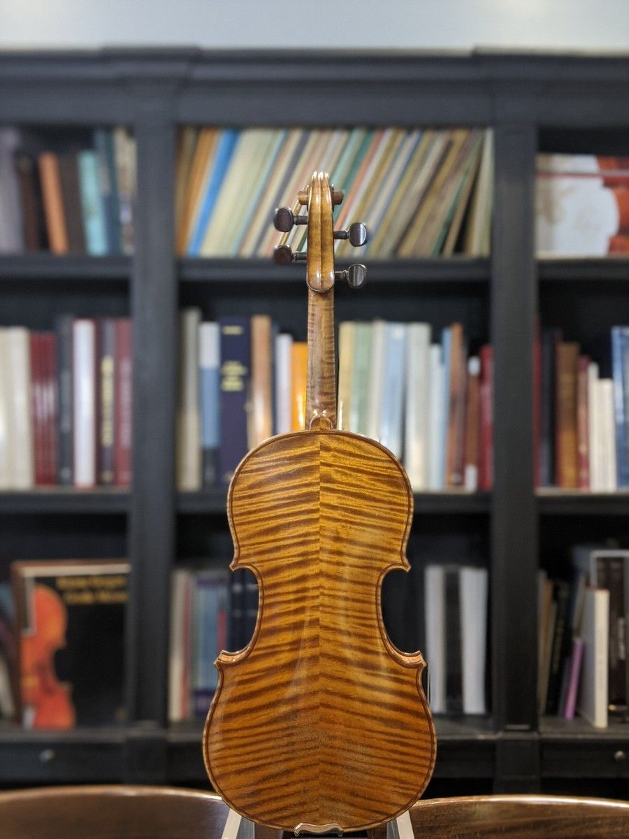 Collin-Mezin Paris 1912 Violin Back | Potter Violins